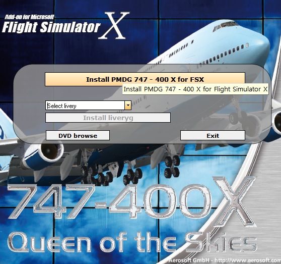 [FSX] DVD PMDG B747-400x 플라이트 시뮬레이터X (플심x/상용기)_RS.Ter 온디스크